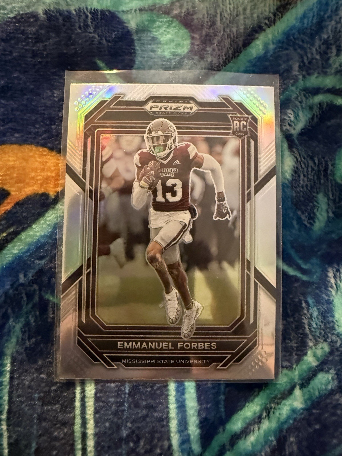 2023 Panini Prizm Draft Picks - Emmanuel Forbes #180 Silver Prizm (RC ...