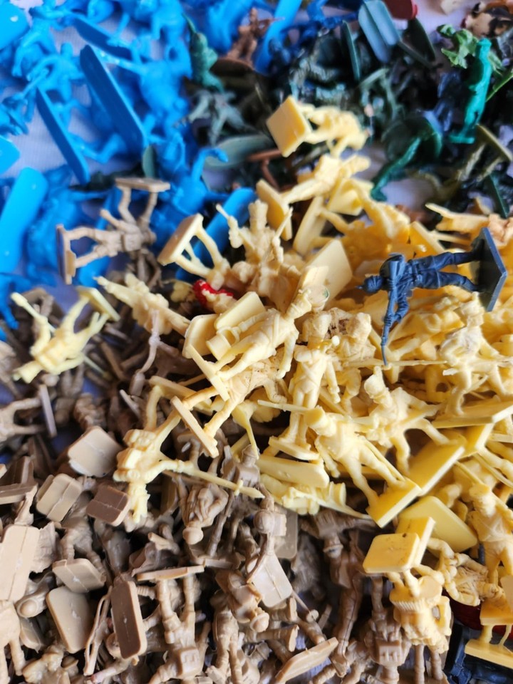 Job lot Airfix HO-OO 1/72 German, Cowboy Napoleonic, French foreign ...