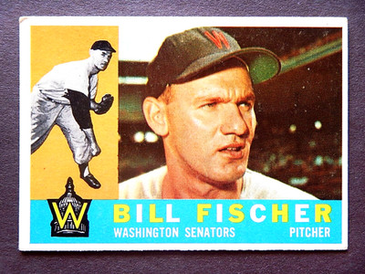 Bill Fischer #76 Topps 1960 Baseball Card (Washington Senators)* | eBay