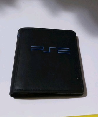 PlayStation PS2 Console Men's Bi-Fold Wallet Black Retro RARE | eBay
