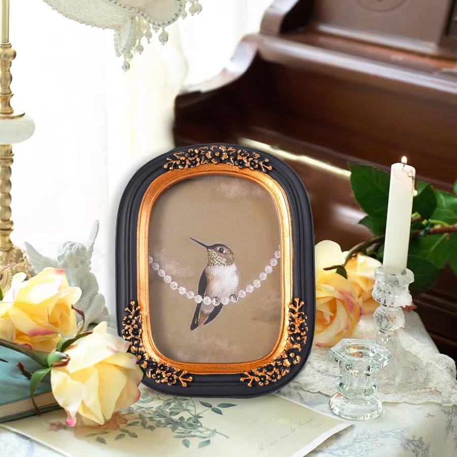 Small Vintage Picture Frame 2.5x3.5 Antique Wallet Size Picture Frames ...