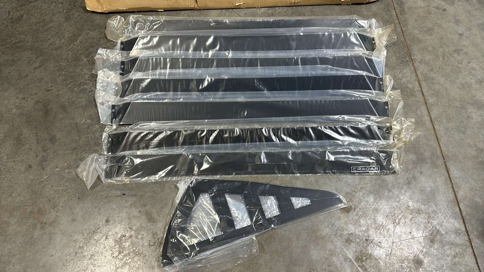 Vintage NOS Cragar Rear Window Louvers 1979-82 Ford Mustang Coupe | eBay