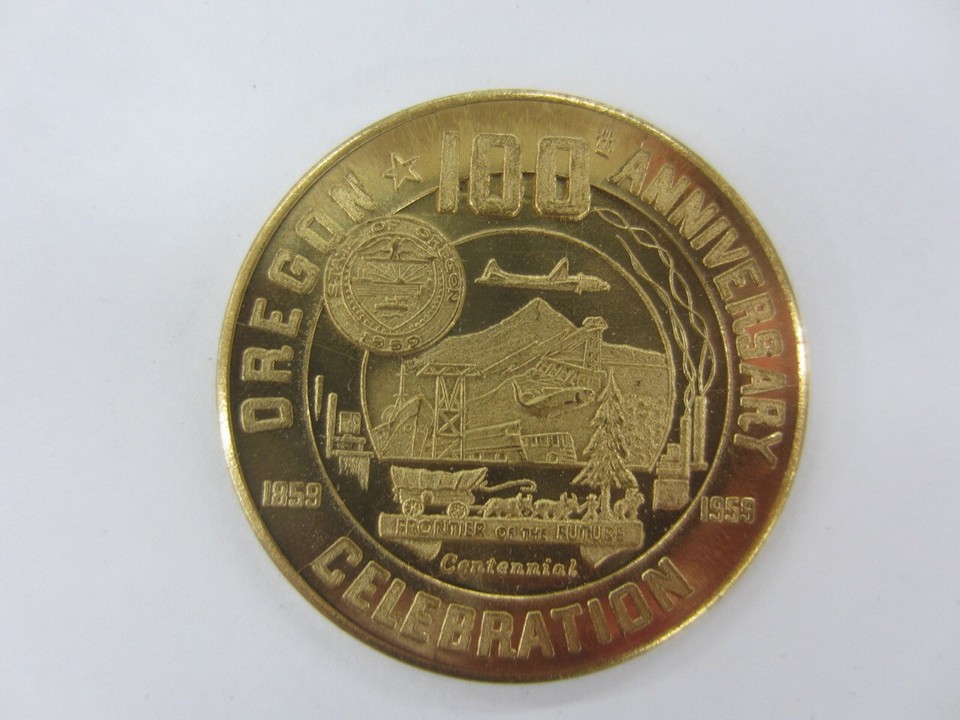 #23 1959 Oregon Statehood Centennial So-Called McKENZIE RIVER ...