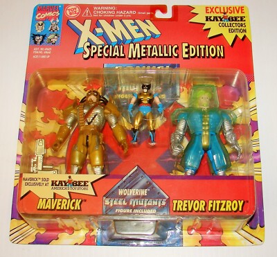 Maverick Trevor Fitzroy Metallic Kay Bee X-MEN Figure Marvel Comics Toy ...