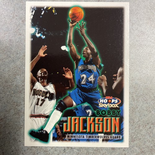 Bobby Jackson 1999 NBA Hoops Basketball Card - Minnesota Timberwolves ...