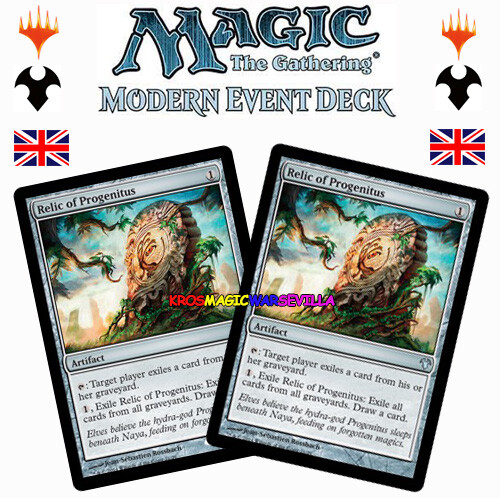 MTG 2 X Relic of Progenitus MODERN EVENT DECK ENGLISH NM Reliquia de ...