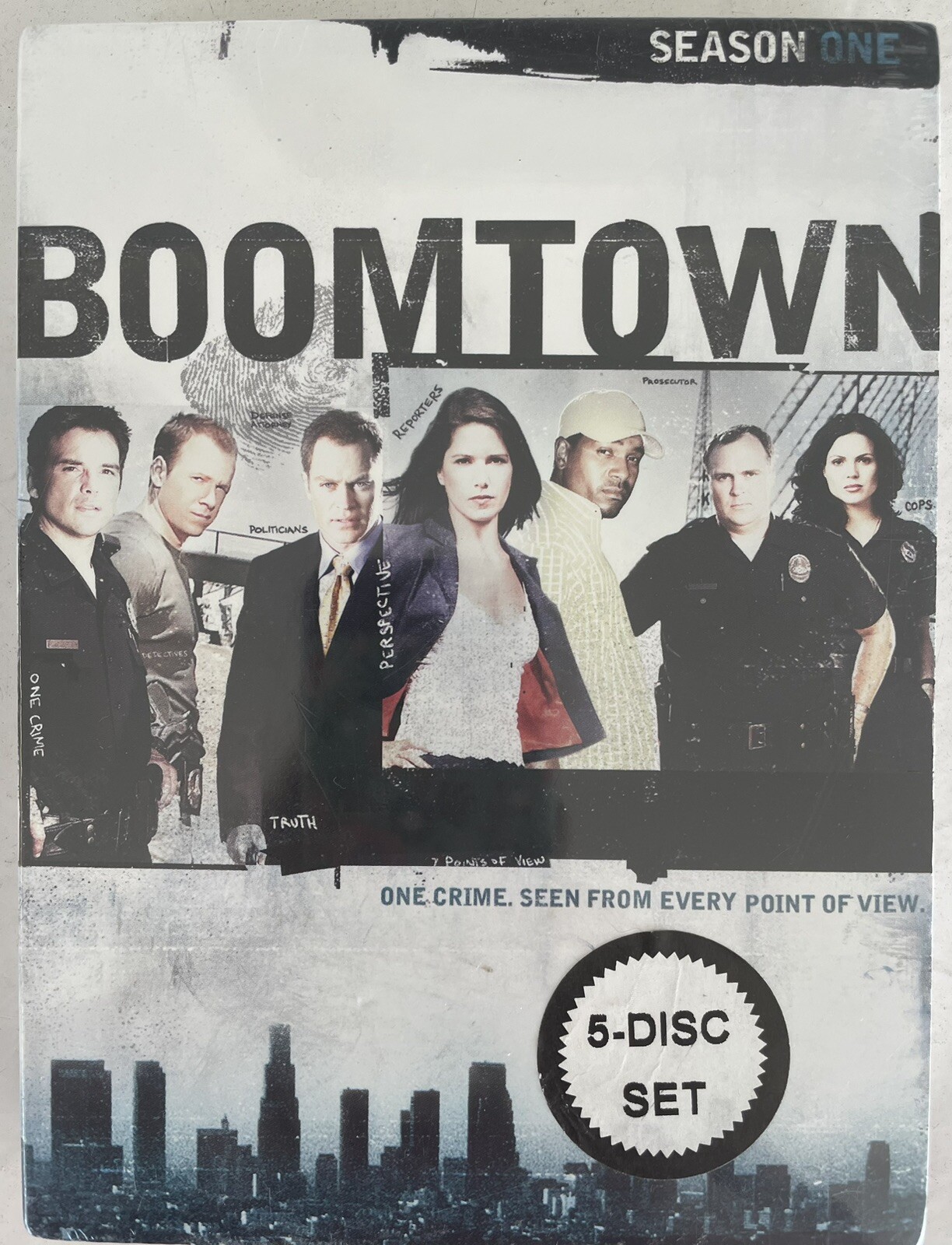 Boomtown DVD - Season One; 5 Disc Set; Brand New 12236149194 | eBay