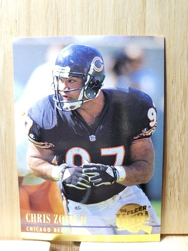 CHRIS ZORICH 🏆1994 Fleer Ultra BEARS #44 NFL Trading Card🏆 | eBay Australia