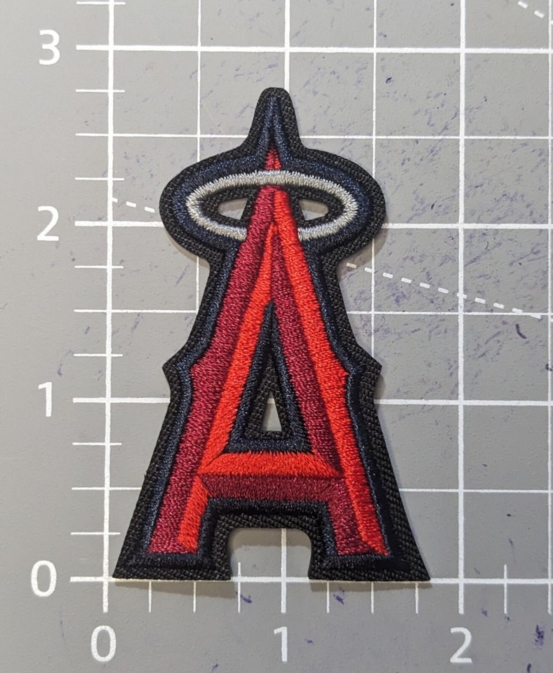 Los Angeles Angels Patch Halos MLB Baseball Embroidered Iron On Patch 2 ...