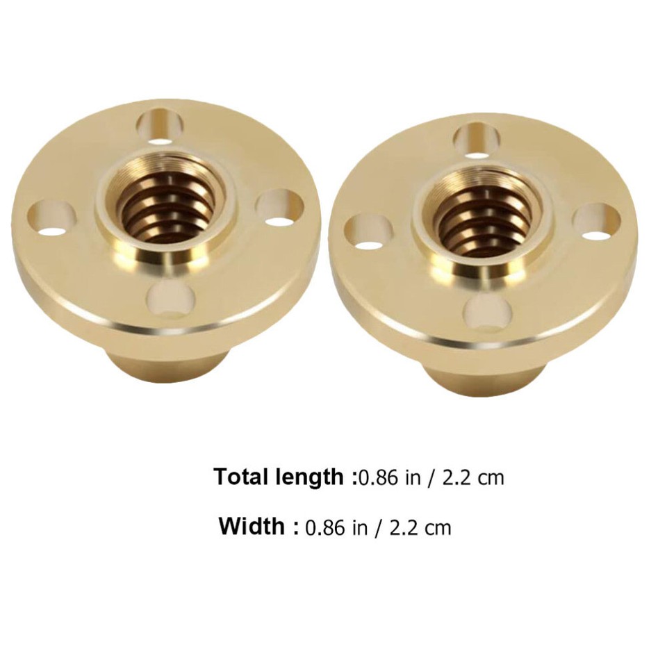 4 Pcs Glue Stick Bolts 3d Printer DIY Trapezoidal Screw Nut | eBay