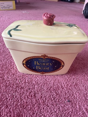 Disney Classic Beaut &The Beast Special Ed Clover Butter Dish & Lid ...