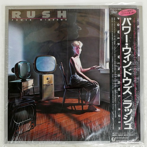 RUSH POWER WINDOWS EPIC 283P679 Japan OBI INSERT SHRINK VINYL LP | eBay