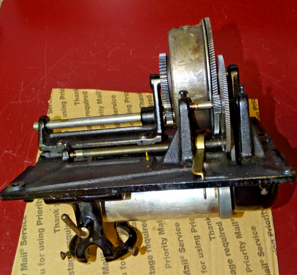 Edison Amberola 30 Cylinder Phonograph Motor, Bedplate, Good Spring ...