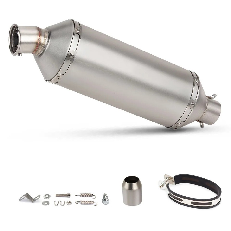Project Exhaust 51mm Universal OFF-ROAD Motorcycle Muffler for Dirt Moto | eBay