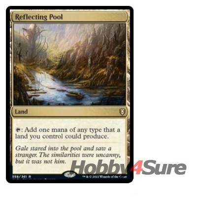Reflecting Pool M/NM Magic MTG Commander Legends: Battle For Baldur's ...