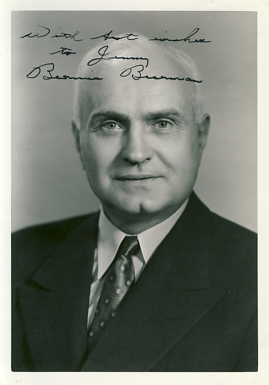 Bernie Bierman Signed Photo 5x7 Minnesota PSA/DNA | eBay