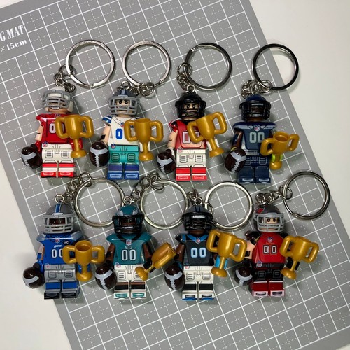 NFL Football Team Minifigure Keychain - All 32 teams | eBay