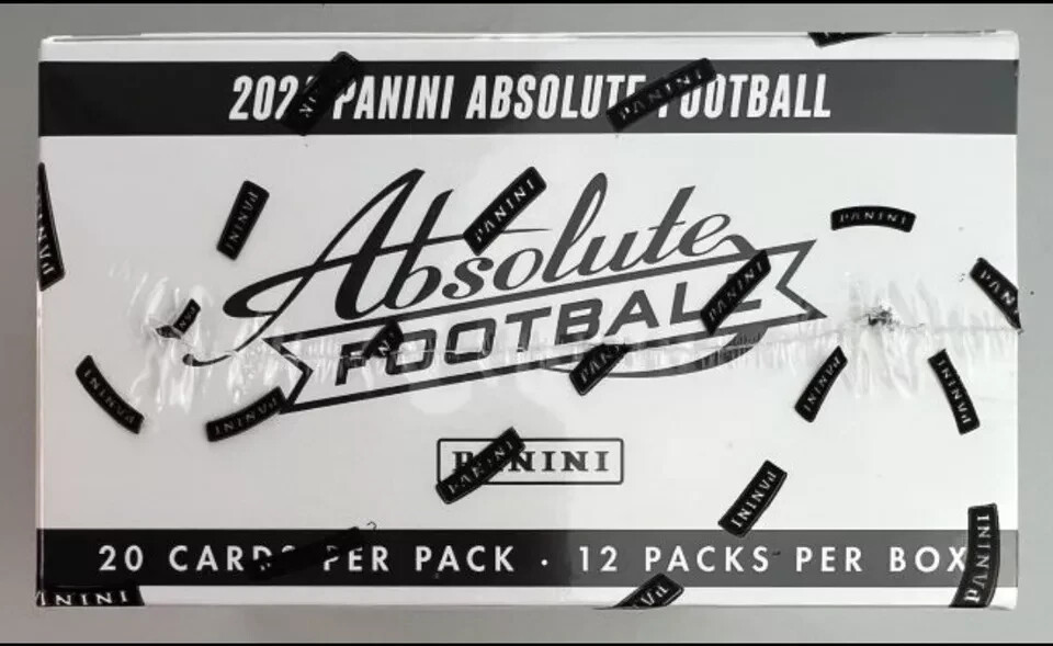2024 Panini Absolute Football Cello Value Fat Pack Factory Sealed Box ...