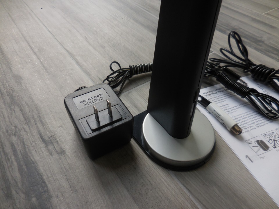 TERK TOWER Stereo Indoor Antenna Omni-directional AM/FM Amplified ...