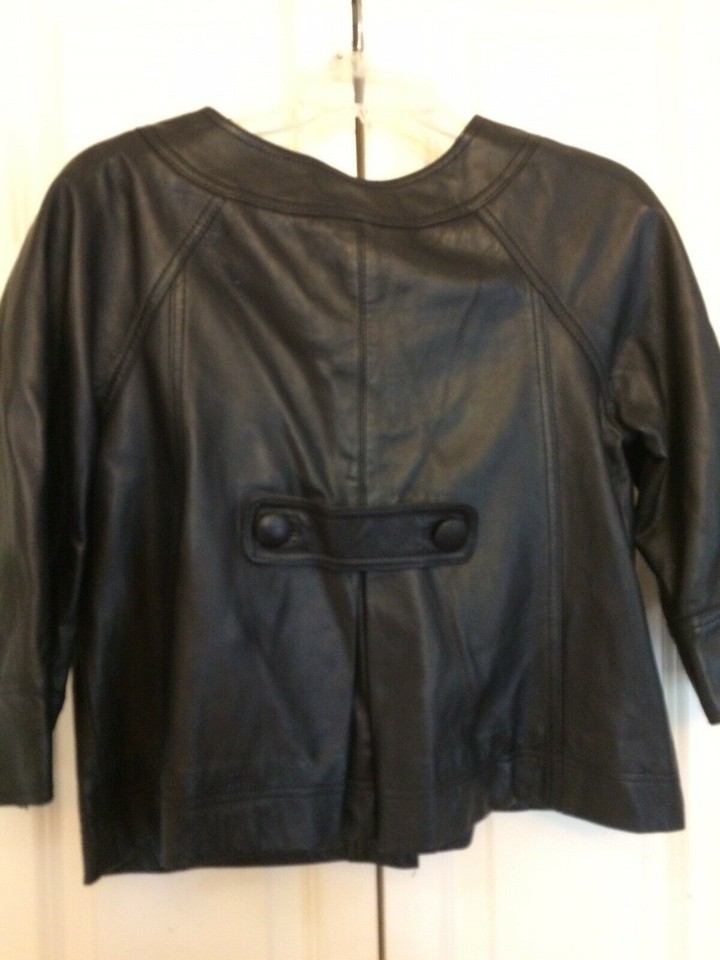 Kenar Women’s Soft Leather Jacket Size 8 Pit-pit 18 1/2” Length Is 19 1 ...