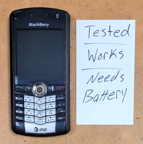 BlackBerry Pearl 8110 - Titanium Gray ( AT&T ) Rare Smartphone -Tested ...