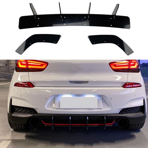 Rear Diffuser Lip Cover Trim For 2017 2018-2019 Hyundai I30N MK3 ...