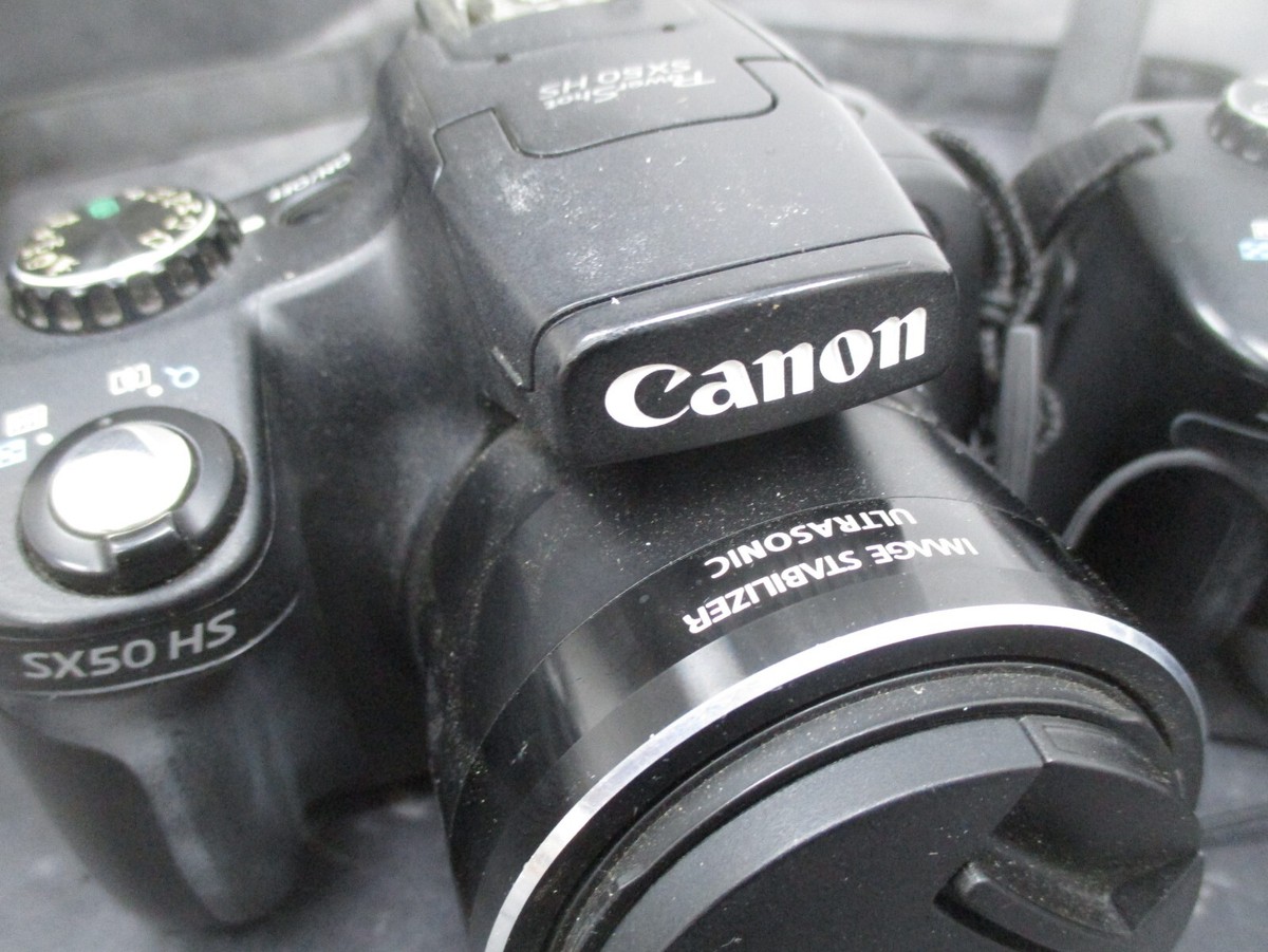 LOT OF 2 Canon PC1817 PowerShot SX50 HS Digital Camera As-is LOT OF 2 Canon PC1817 PowerShot SX50 HS Digital Camera As-is