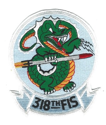 80's 318th FIGHTER INTERCEPTOR SQUADON patch | eBay