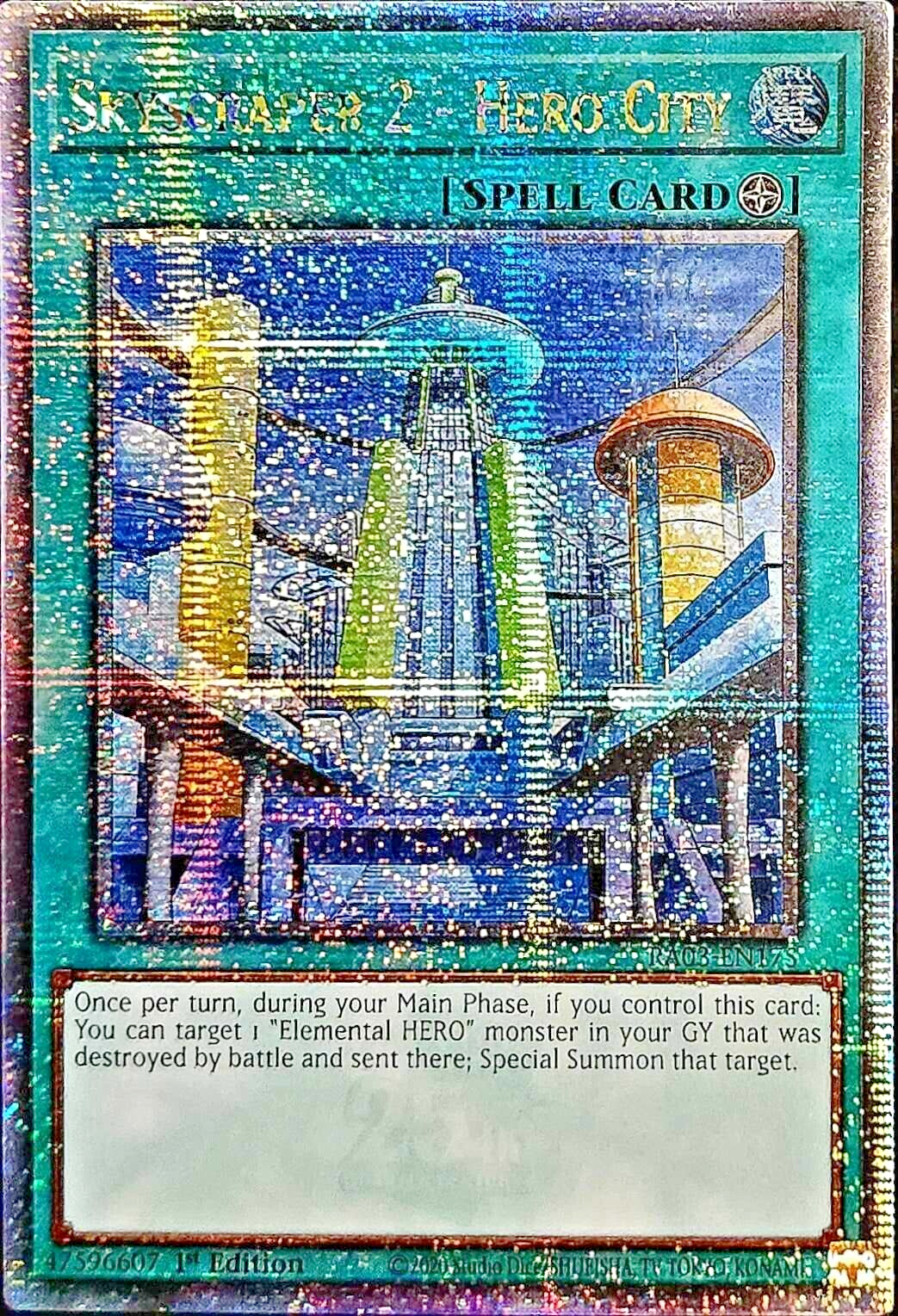 Skyscraper 2 - Hero City RA03-EN175 (QCSR) | eBay