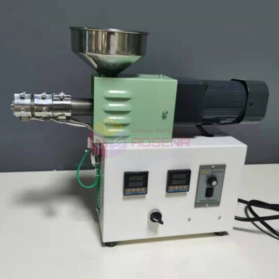 SJ15 Lab Desktop Single Screw Extruder Plastic Injection Molding ...