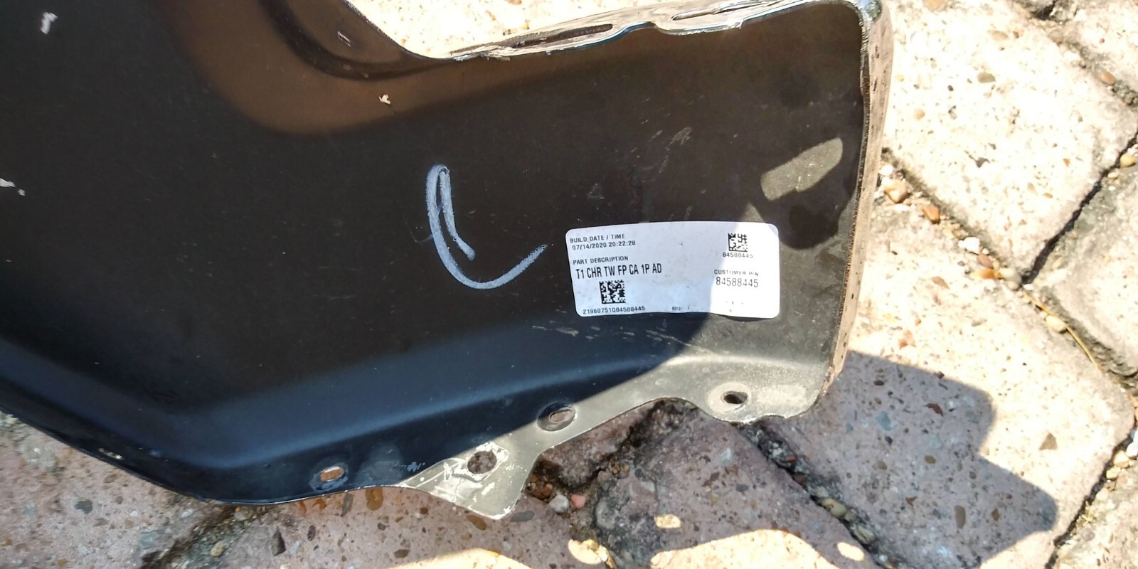 2019 2020 2021 2022 Chevy Silverado 1500 Bright Chrome Front Bumper ...