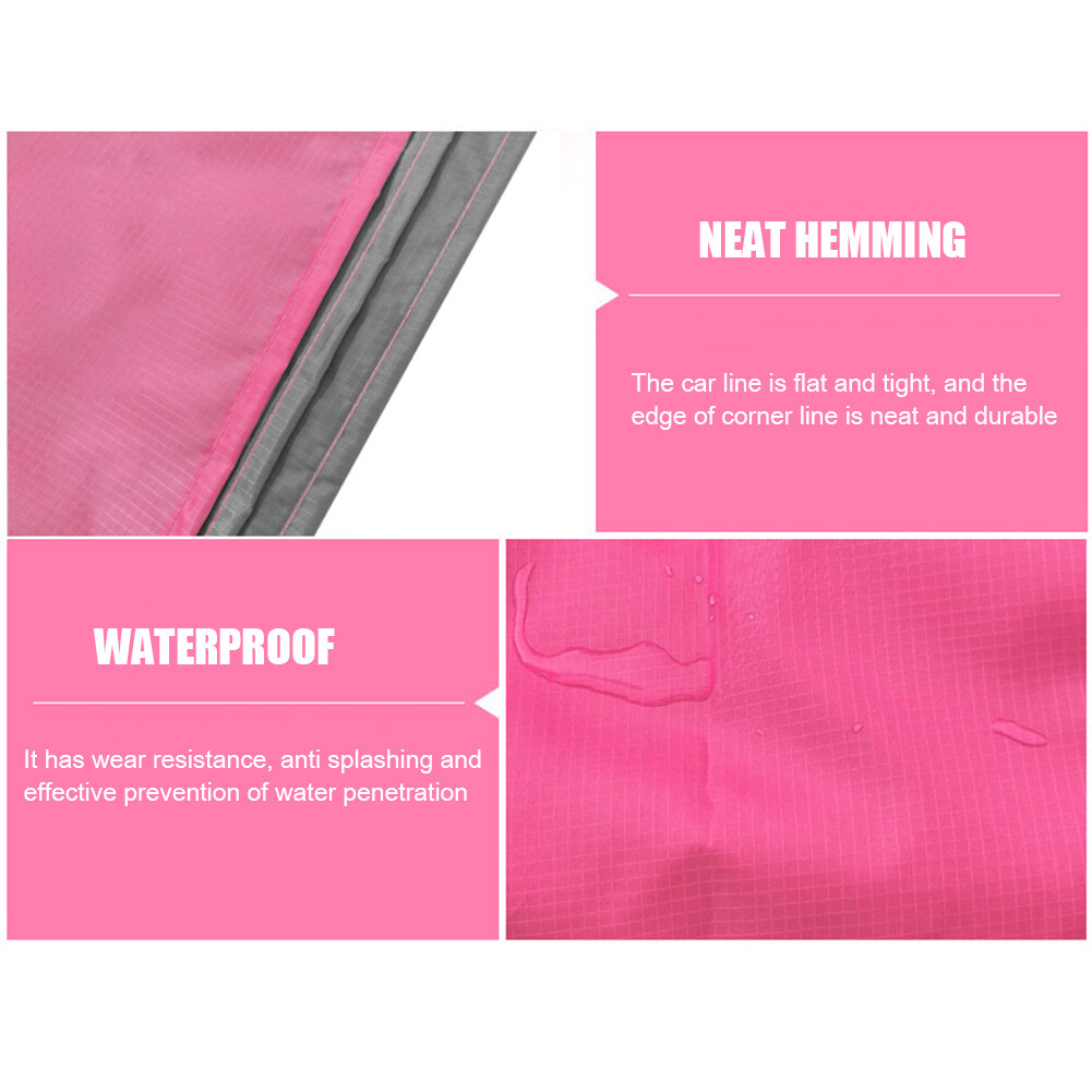 Waterproof Camping Mat Outdoor Beach Blanket Picnic Ground Mats (Pink ...