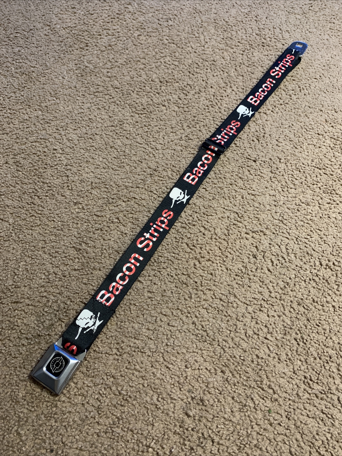 Rare Epic Meal Time Bacon Strips Chevrolet Chevy Seat… - Gem