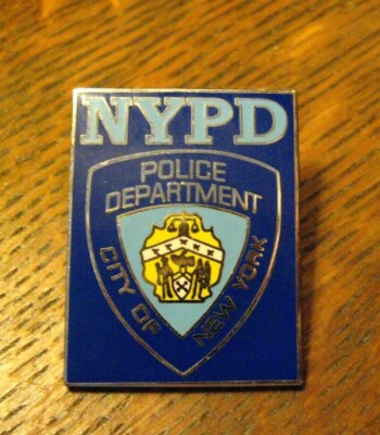 NYPD Law Enforcement Vintage Lapel Pin - New York Police Department ...