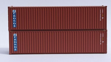 Jacksonville Terminal Co 405016 N Scale Cronos 40' Container (2 Pk) | eBay