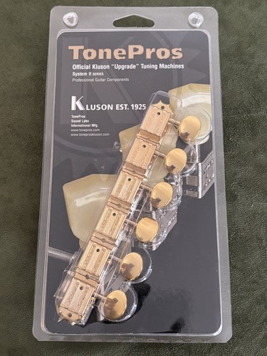 Kluson TonePros System Two Series Inline Tuners. New Unopened Package ...