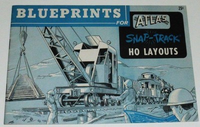 Atlas HO Blueprints for 10 True-Track Layouts 15 | eBay