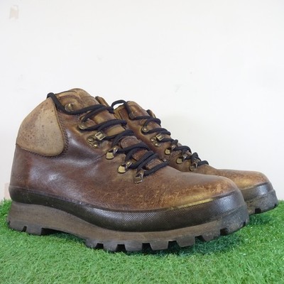 Brasher Boots Size 10 Mens Brown Leather Hillmaster Gore-tex Walking ...