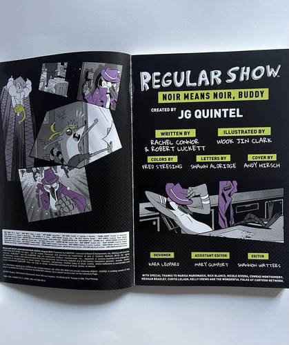 Regular Show Volume 2 Noir Means Noir, Buddy Original Graphic Novel TPB ...