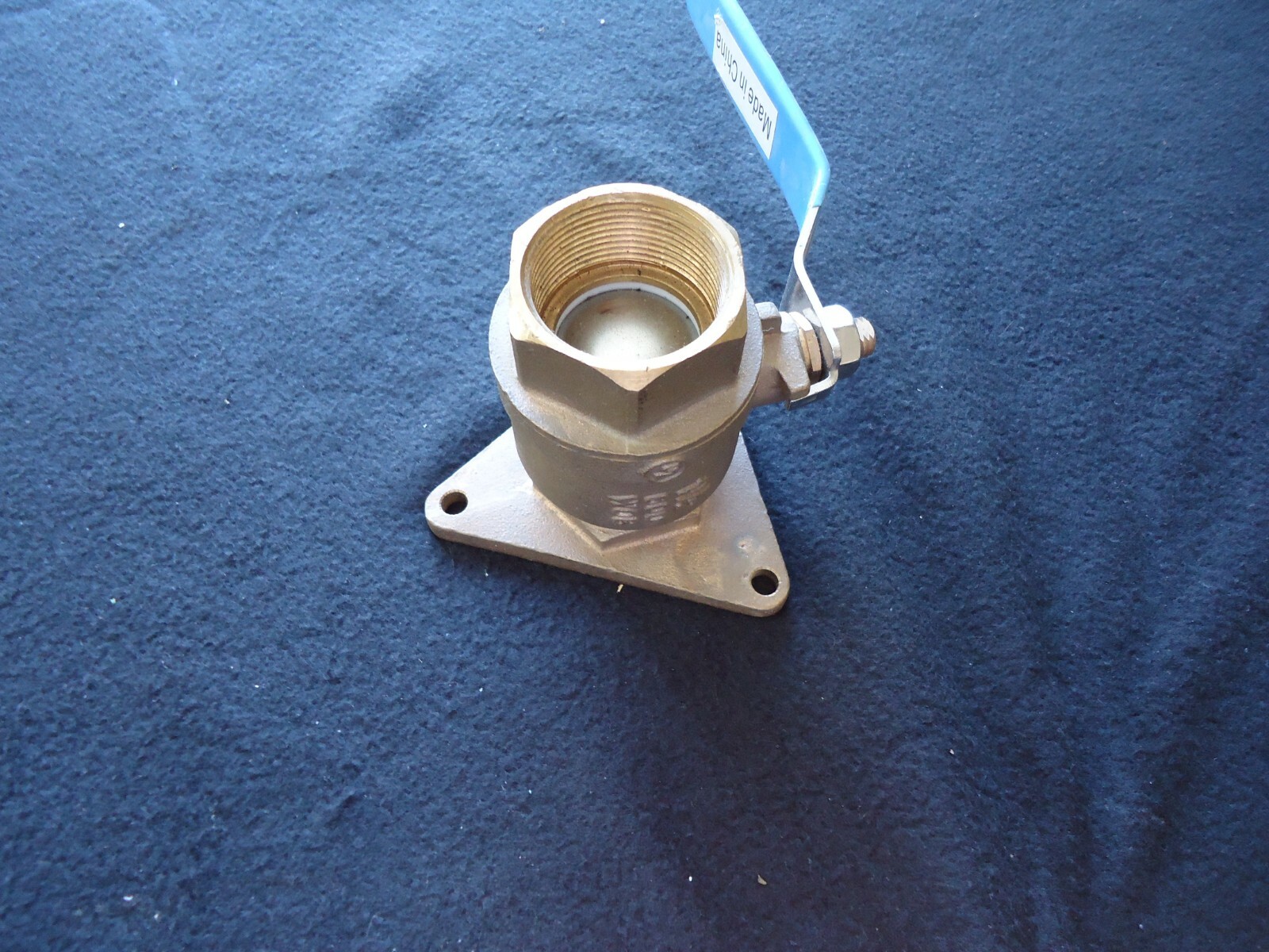 Buck Algonquin Boat Seacock 00ASC125LP | Low Profile 1 1/4 Inch Bronze ...