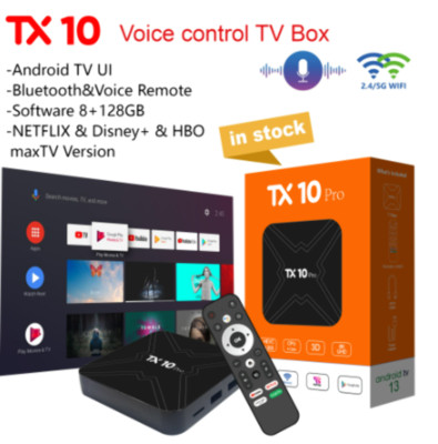TX10 PRO Android 13 8GB+128GB Mini Media Player Smart TV Box Quad Core ...