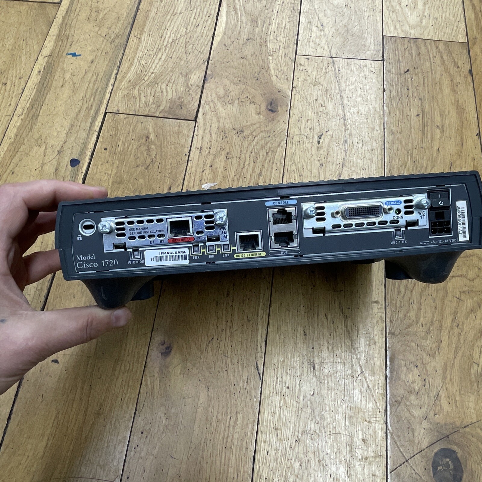 Cisco 1720 Modular Access Router Fast Ethernet Network No Psu | eBay UK