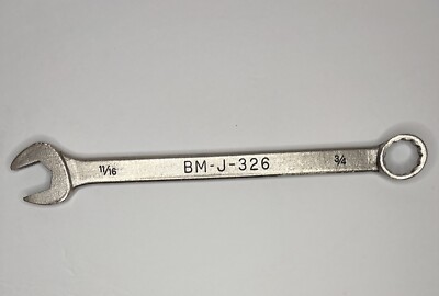 Combination Wrench BM-J-326 11/16 & 3/4 | eBay