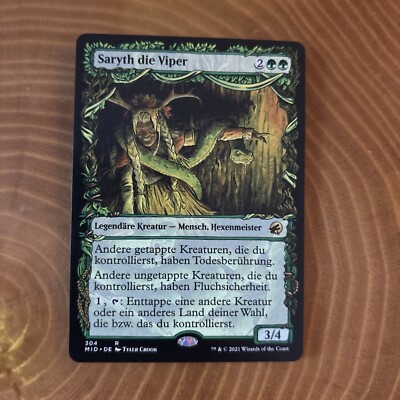 Saryth Die Viper Magic The Gathering MID 304 | eBay.de