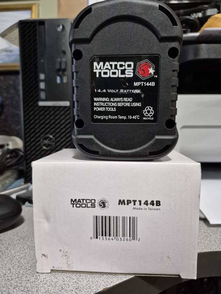 Matco MPT144B 14.4 volt Li-Ion battery New in Box! | eBay