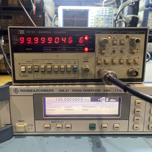HP 5316A 100MHz Universal Counter Used Tested Ships Free | eBay