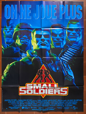 Affiche SMALL SOLDIERS Joe DANTE Kristen DUNST Gregory SMITH 120x160cm ...