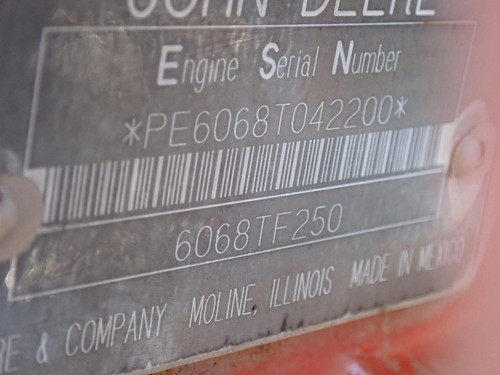 1999 John Deere 6068TF250 Turbo Diesel Engine RUNS MINT! LOW HOURS ...