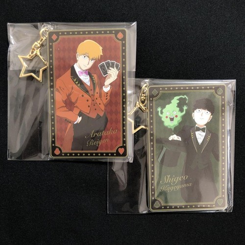 Mob Psycho 100 Acrylic Keychain Reigen Arataka & Kageyama Shigeo | eBay