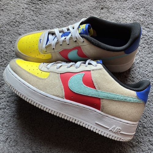 Nike Air Force 1 LV8 1 GS AF1 Multi-Color Kids Youth 7 Women’s 8.5 ...